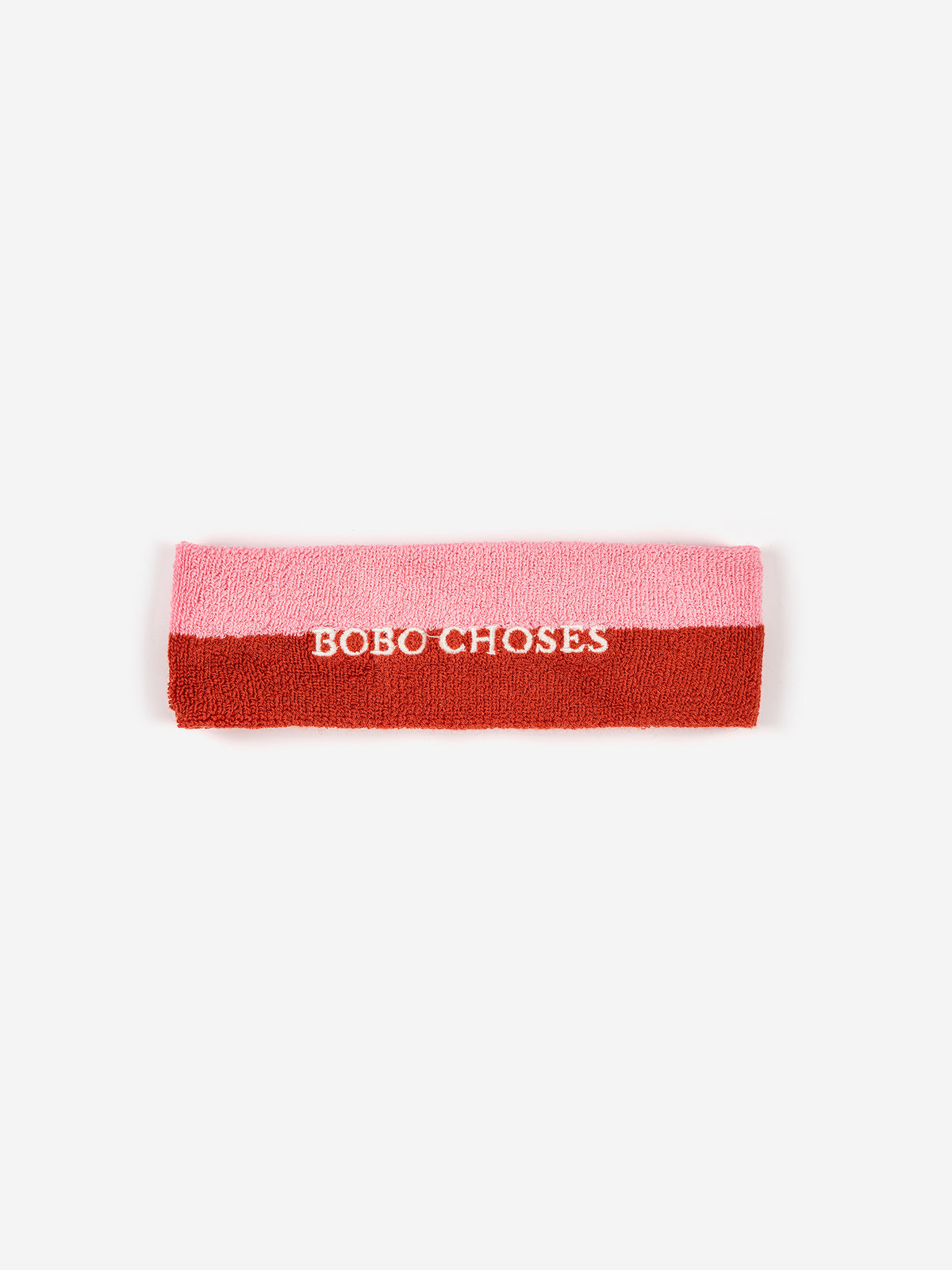 Bobo Choses Pink Towel Headband – GREY + WILD