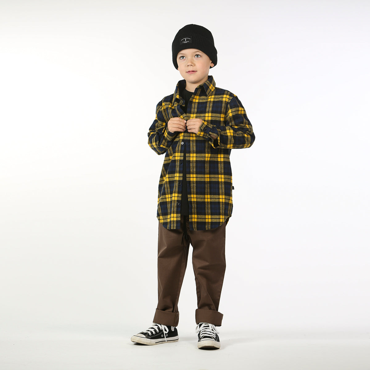 HS Cali LS Shirt - Check – GREY + WILD