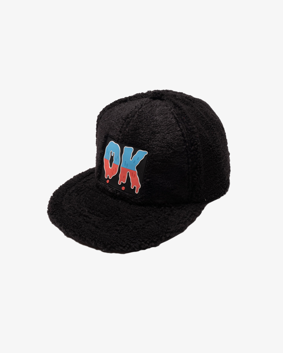 BOB OK Gradient Black Fluffy Hip Hop Cap – GREY + WILD