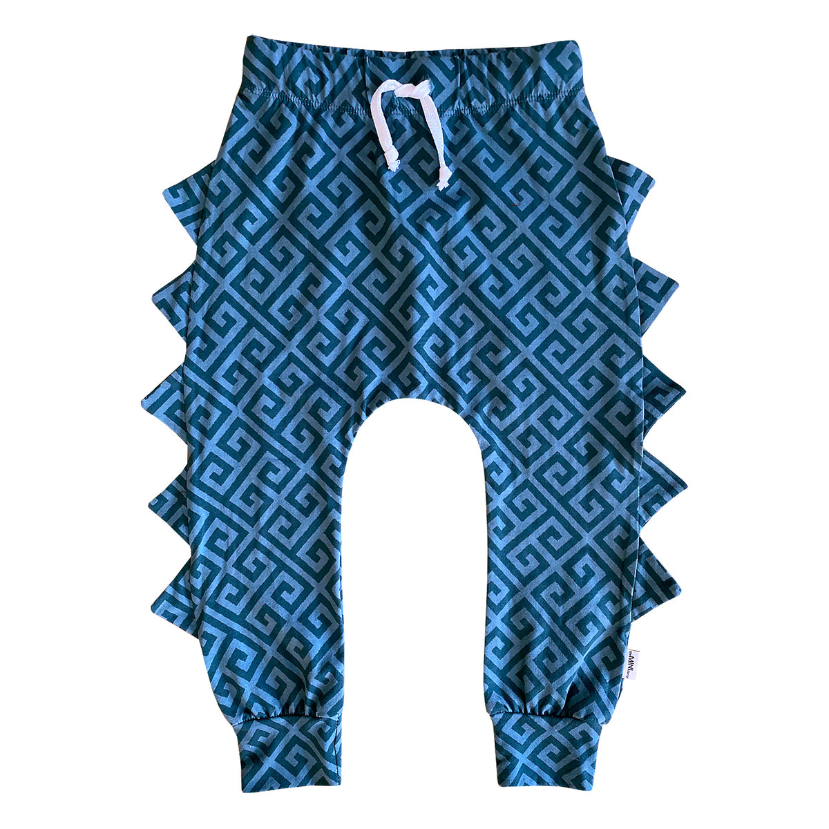 The MiniClassy Greek Freak Dino Pant - Blue – GREY + WILD